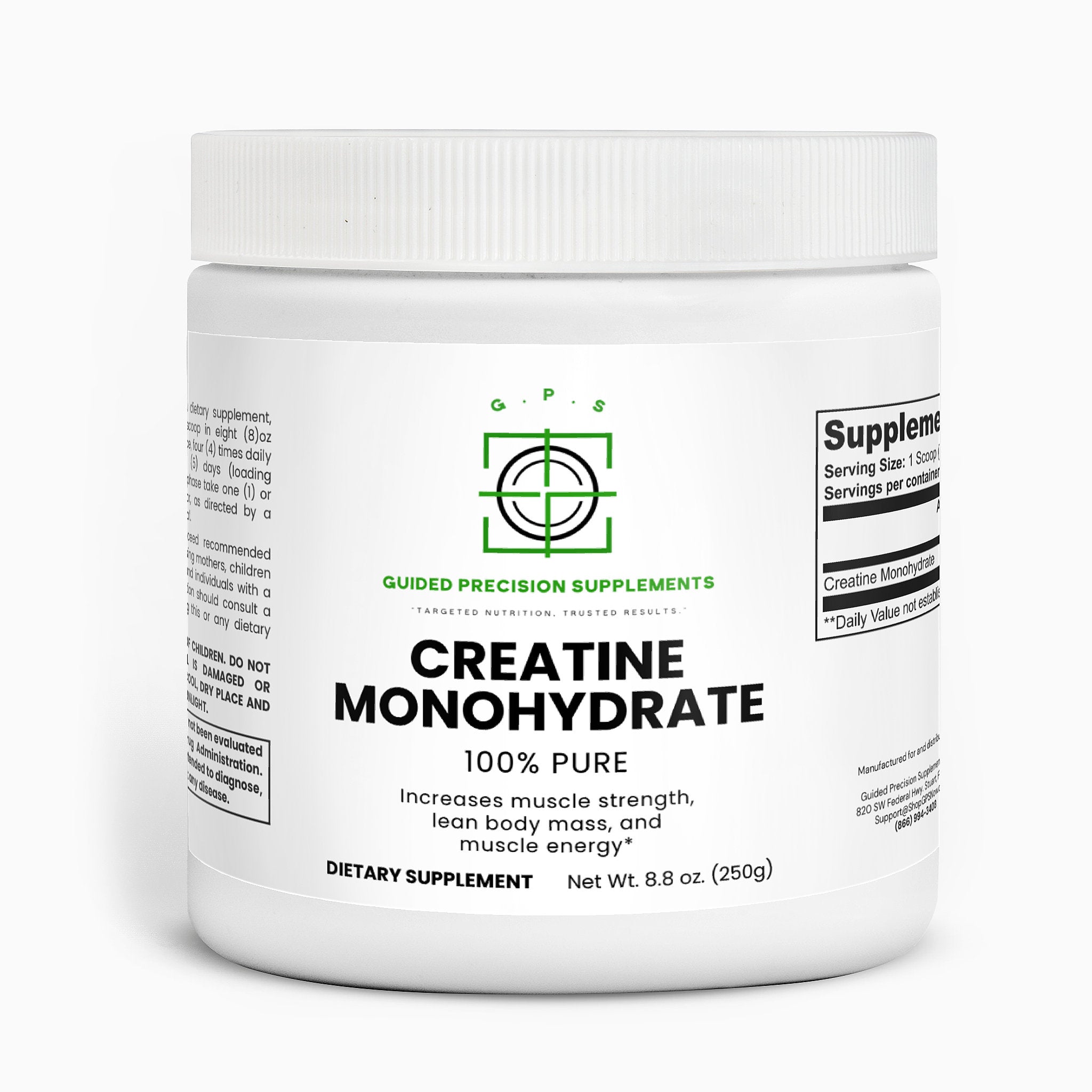 Creatine Monohydrate – Guided Precision Supplements